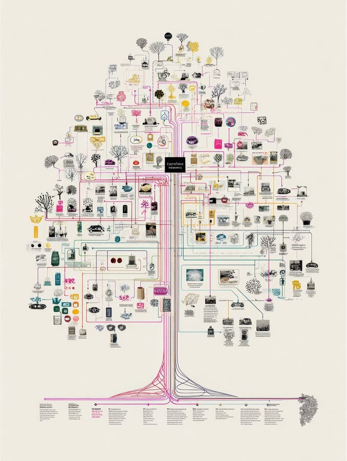 Visual Representation of a Comprehensive Support System Map Illustrating Various Resources and ...