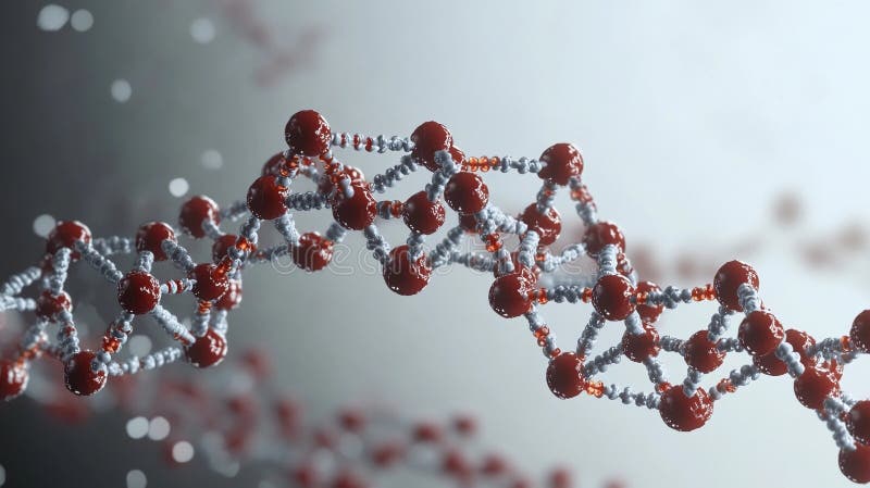 Representation of Molecular Structure Showcasing the Intricate Design ...