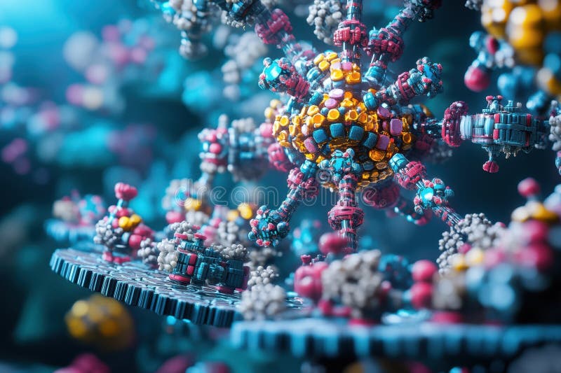 Detailed Visualization of a Complex Virus Structure in a Microscopic ...