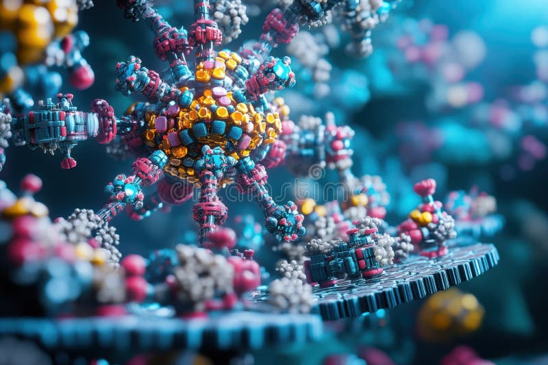 Detailed Visualization of a Complex Virus Structure in a Microscopic ...