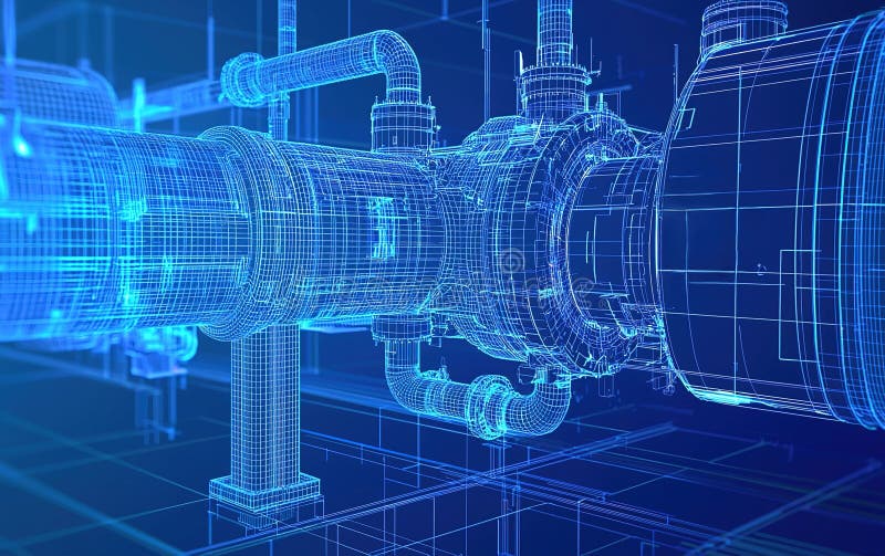 A Detailed Visualization of 3D Piping and Valve Systems in a Virtual ...