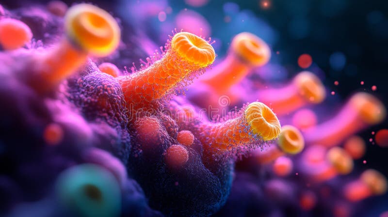 Visualization of Diverse Human Gut Microbiome Highlighting Bacterial ...