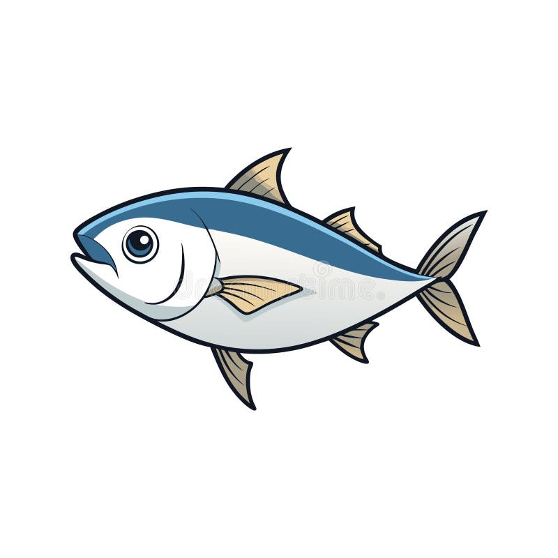 Detailed Whitefin Amberjack Fish in Motion Stock Photo - Illustration ...