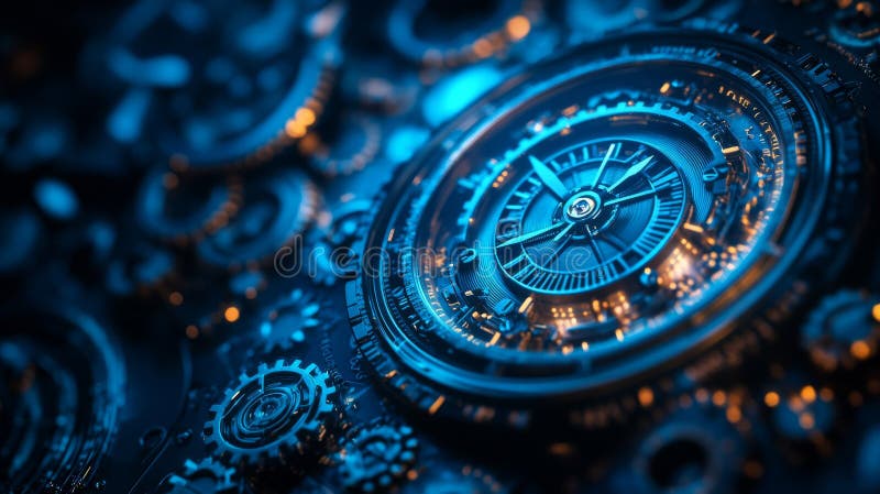 The Detailed Workings of the Complex Clockwork Mechanism are ...