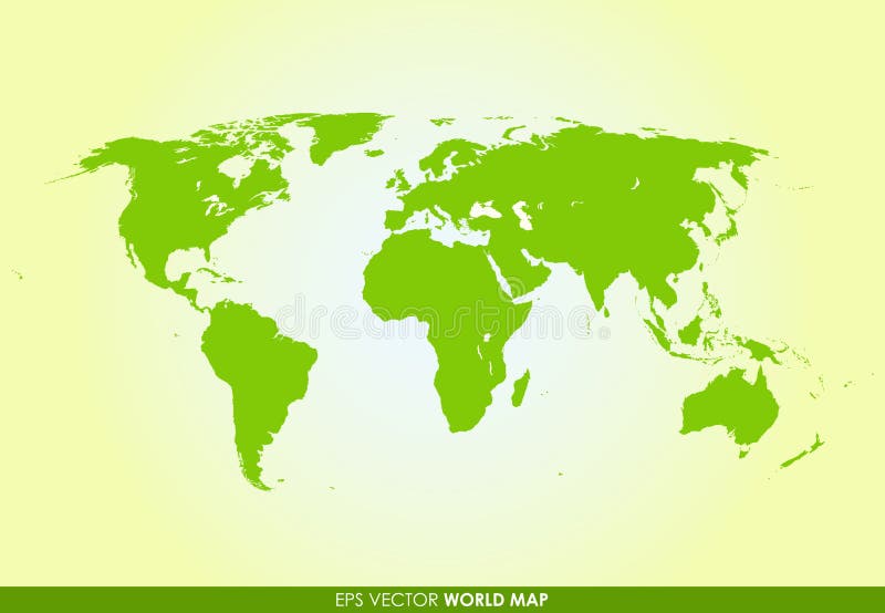 Green Detailed World Map Stock Illustrations – 7,507 Green Detailed ...