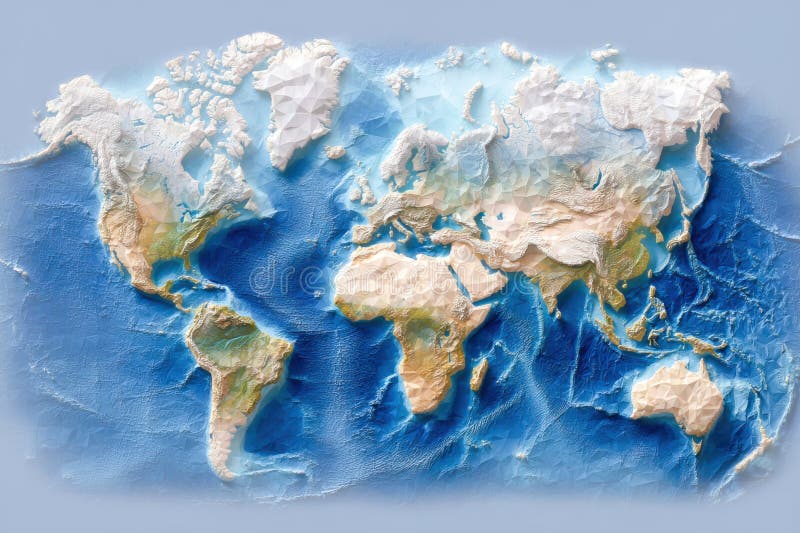 High Resolution World Map Continents Stock Photos - Free & Royalty-Free ...