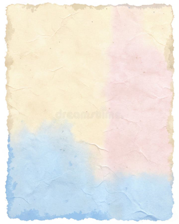 Detailed Worn-Out Paper Background Texture in Classic Aged Paper Color ...