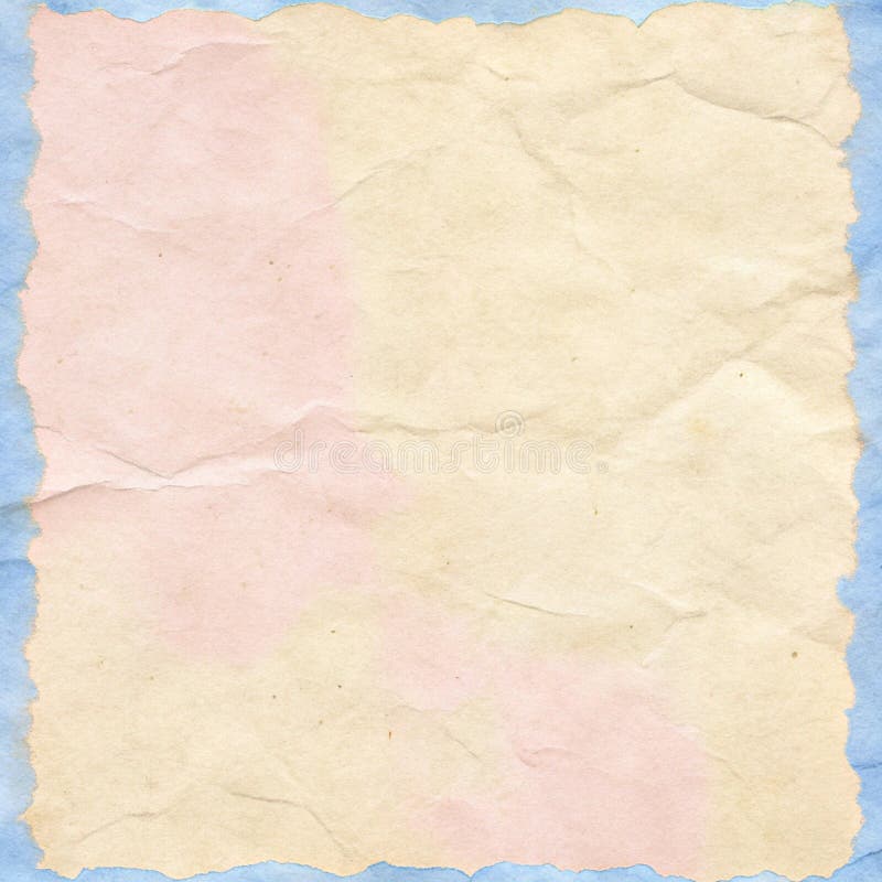 Detailed Worn-Out Paper Background Texture in Classic Aged Paper Color ...