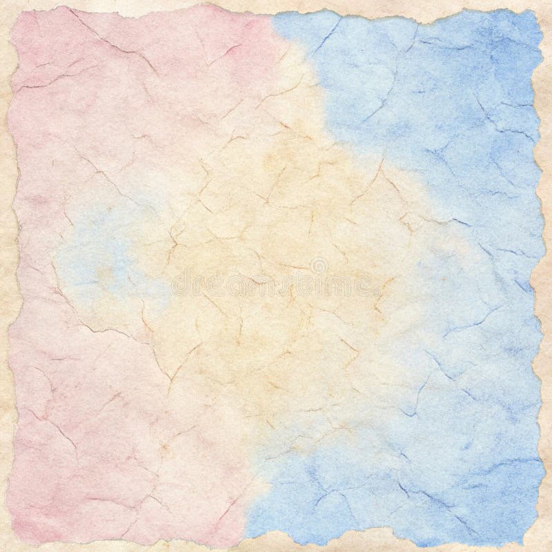 Detailed Worn-Out Paper Background Texture in Classic Aged Paper Color ...