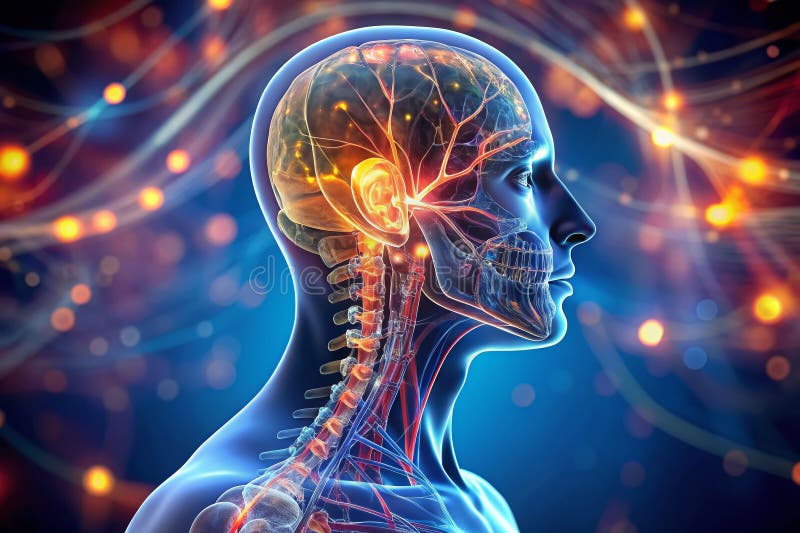 Detailed XRay Anatomy of the Human Head and Neck Visualizing Nerve ...