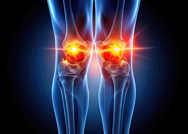 Detailed XRay Visualization of Knee Joint Pain Understanding Potential ...