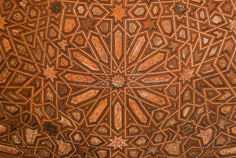 Patterns of Alhambra stock image. Image of palace, arabic - 103314429