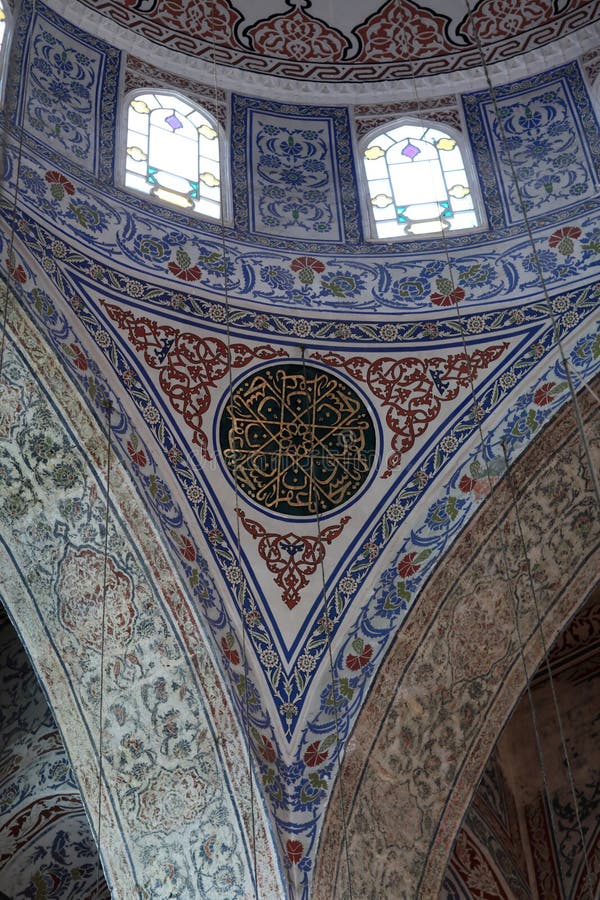 Details Arch of Blue Mosque Stock Image - Image of ancient, culture ...