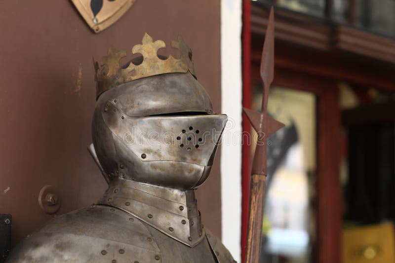 Medieval suit of armor stock photo. Image of historical - 5557580