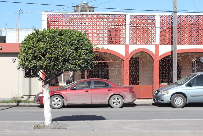 Matamoros, Mexico stock image. Image of concrete, street - 166898707