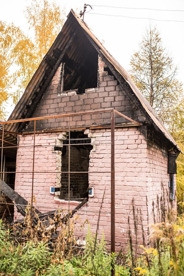 Red Burnt Brick at a House Construction Site Stock Photo - Image of ...