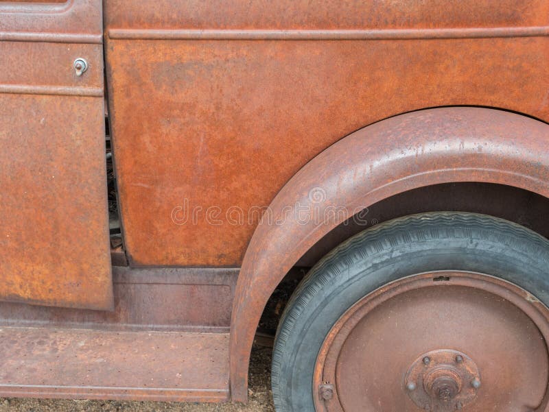 Rusty Vintage Pickup Truck Details Stock Photo - Image of antique ...