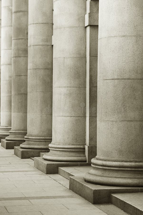 Classical column stock photo. Image of classical, courthouse - 208965548