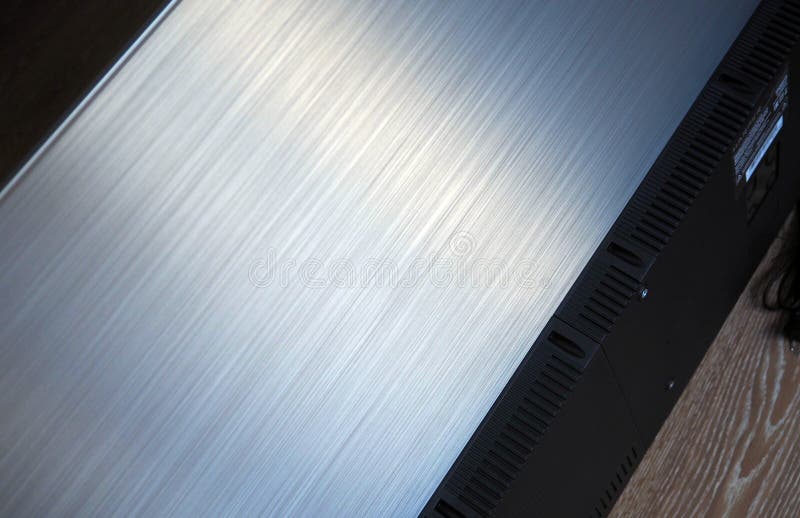 Details and Close-up of the Color LCD Panel. Modern TV and the Parts in ...