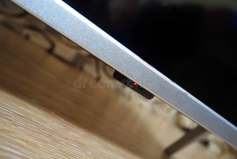 Details and Close-up of the Color LCD Panel. Modern TV and the Parts in ...