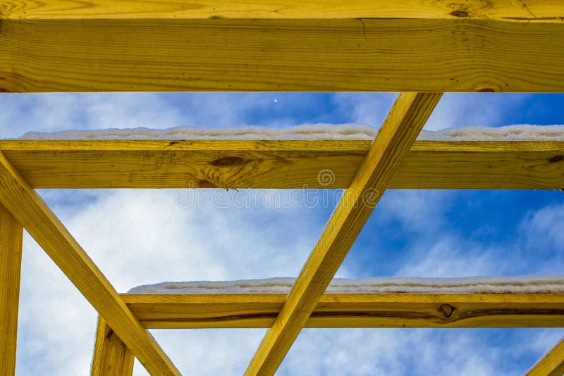 Details of Construction Wooden Roof, Roofing Timber Structure System ...