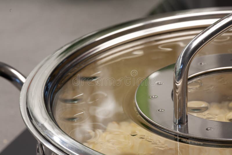 Details of a cooking pot stock image. Image of boiling - 136443117