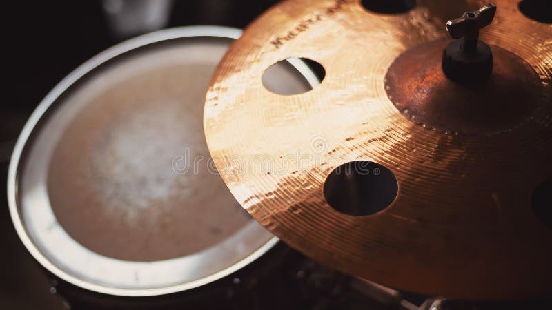 Details of a Cymbal stock photo. Image of closeup, percussion - 84667082