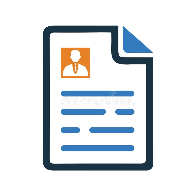 Details, Document, Text Icon. Editable Vector Graphics Stock Vector ...