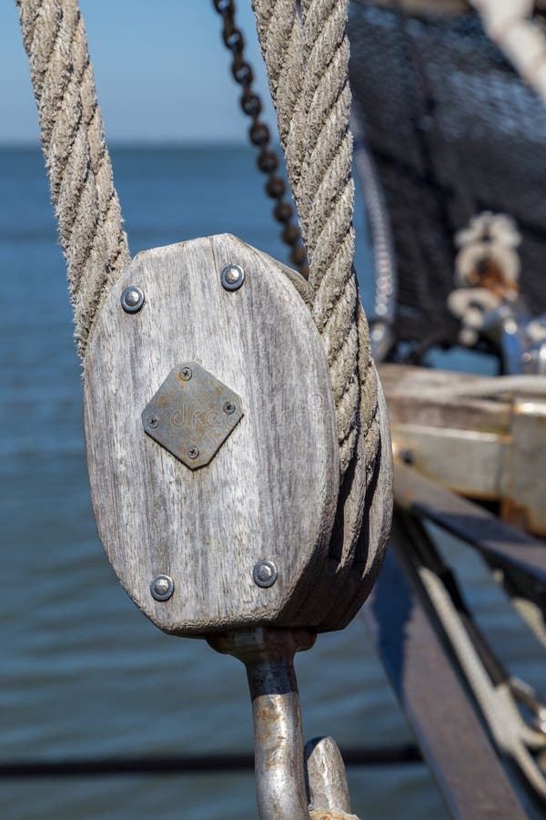 Details Equipment Of Ship On Deck Stock Photo - Image of transportation ...