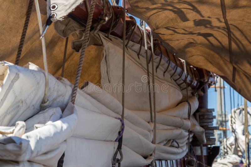 Details Equipment of Ship on Deck Stock Photo - Image of unit, deck ...