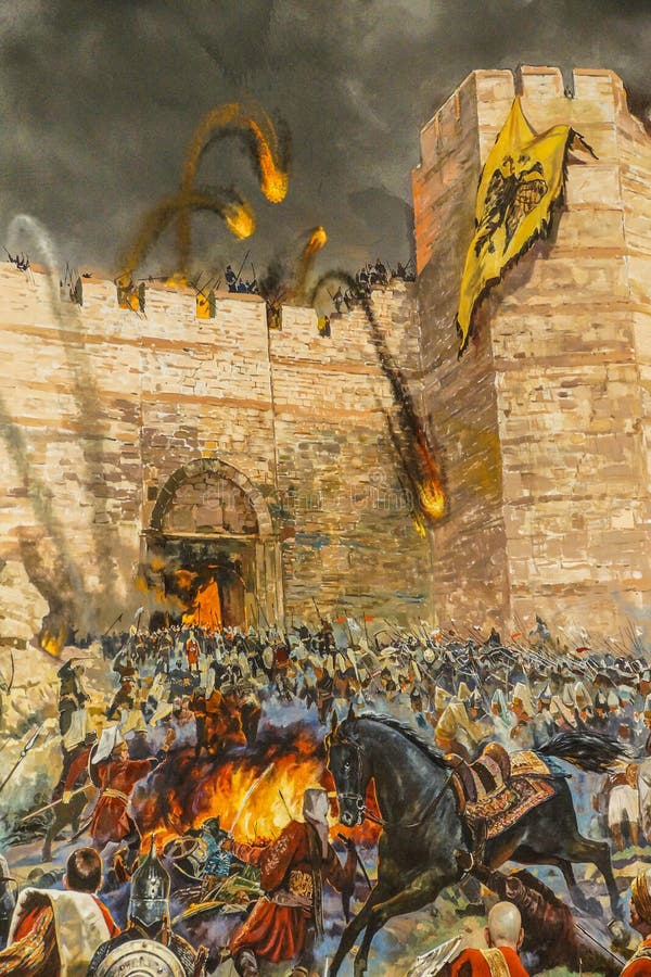 Details of the Final Assault of Constantinople Editorial Photo - Image ...
