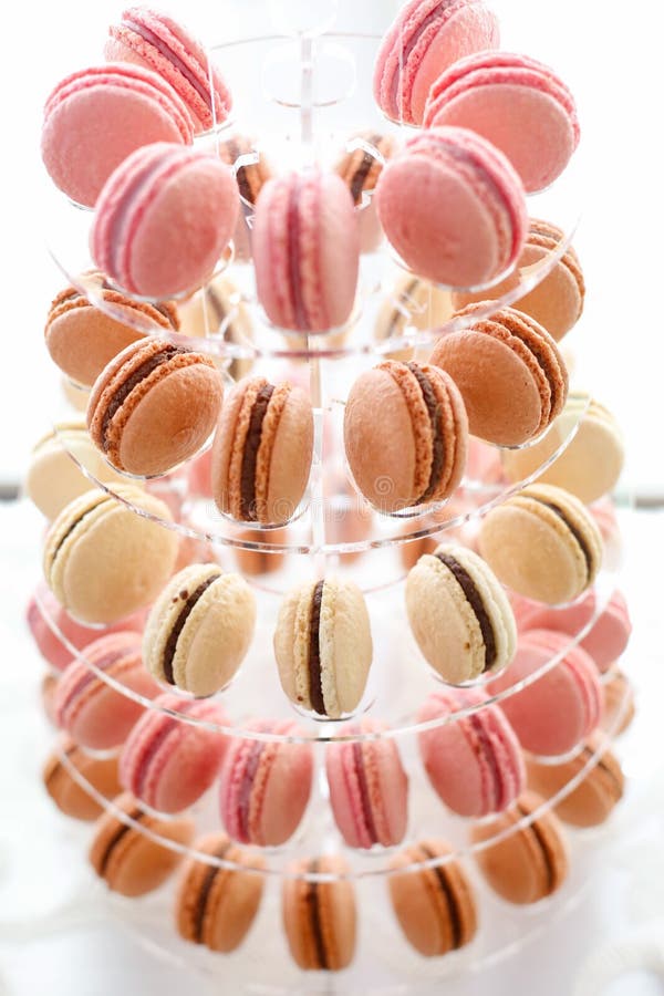Details of French Macarons Decorations Stock Photo - Image of green ...