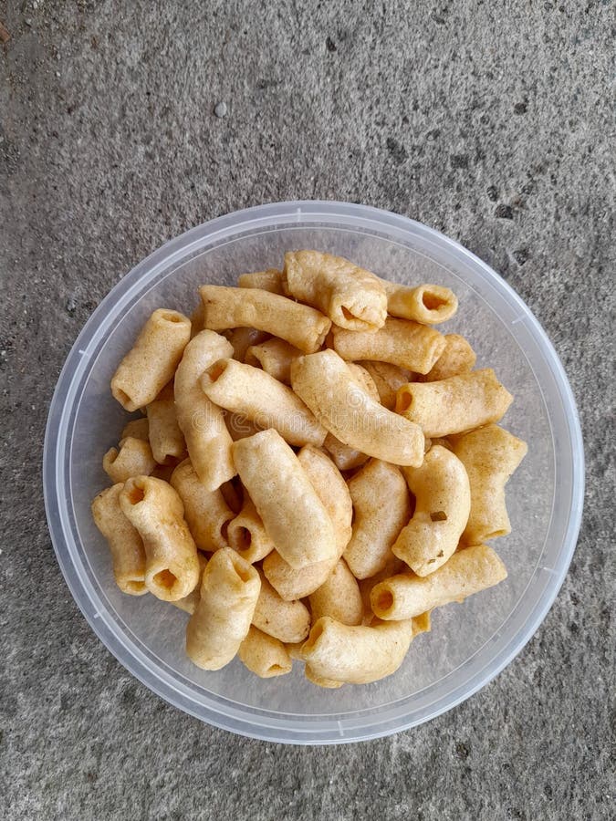 Details of Fried Macaroni with View on Top Stock Photo - Image of ...