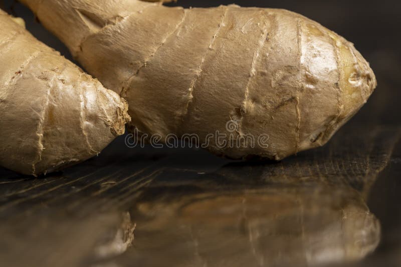Details of the Ginger Root Used in Cooking Stock Photo - Image of ...