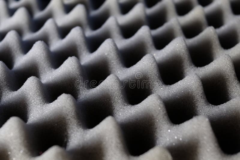 Details of Gray Sponge for Packaging Stock Image - Image of protection ...