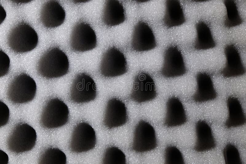 Details of Gray Sponge for Packaging Stock Photo - Image of protection ...
