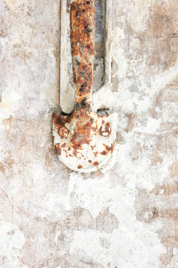 The Details of the Handles are Rusty, Focus on the Handle Stock Image ...