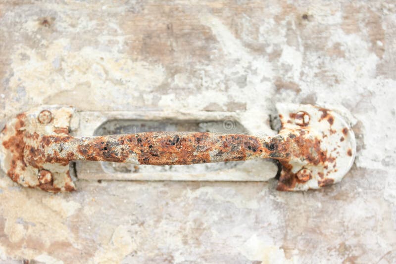 The Details of the Handles are Rusty, Focus on the Handle Stock Photo ...
