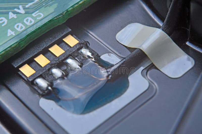 Details of Hard Disk stock photo. Image of disk, silicon - 194255598