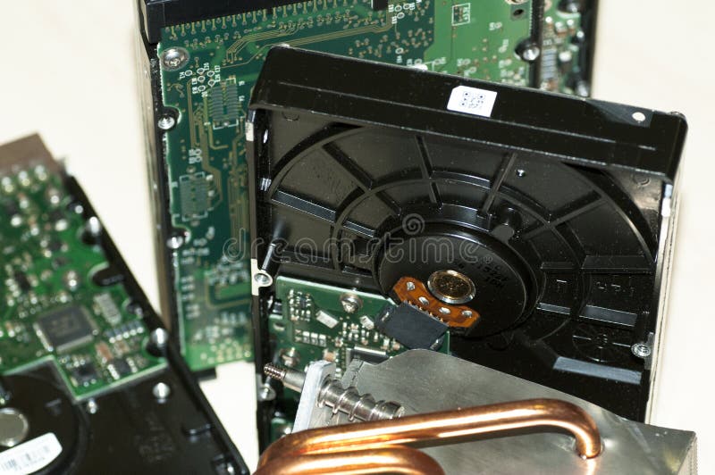 Details of hard disk drive stock photo. Image of store - 52506278