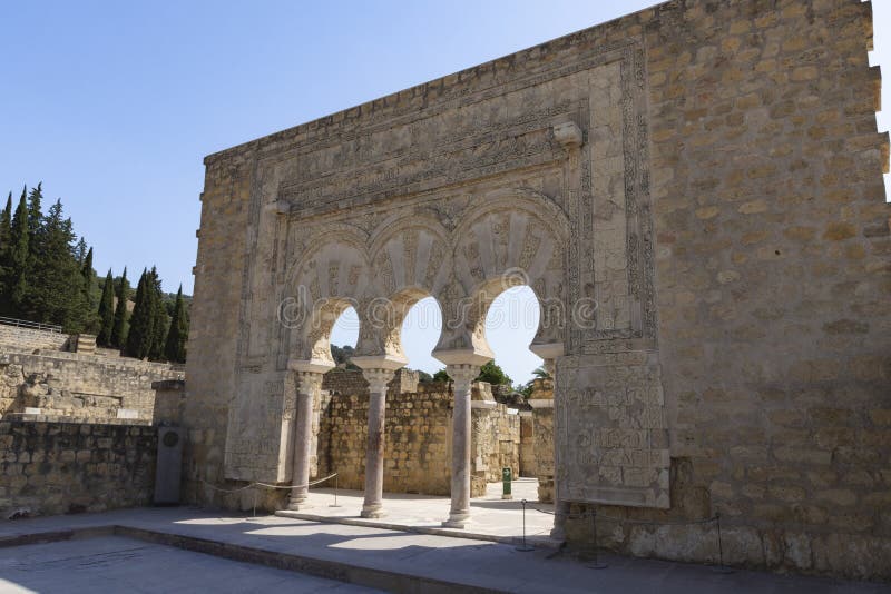 The Impressive Archaeological Site Stock Image - Image of footbridge ...
