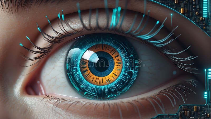 Glitch Galaxy: a Digital Tapestry of Tomorrow’s Vision. AI Generate ...