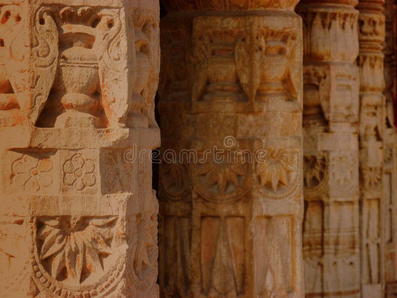 Indian columns stock photo. Image of travel, asia, architecture - 103615592
