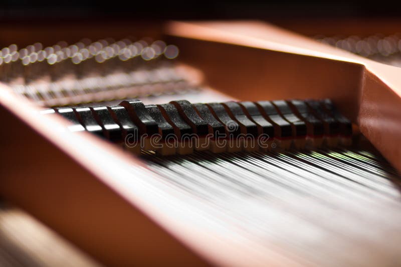 Inside of the piano stock photo. Image of ideas, keyboard - 34799682
