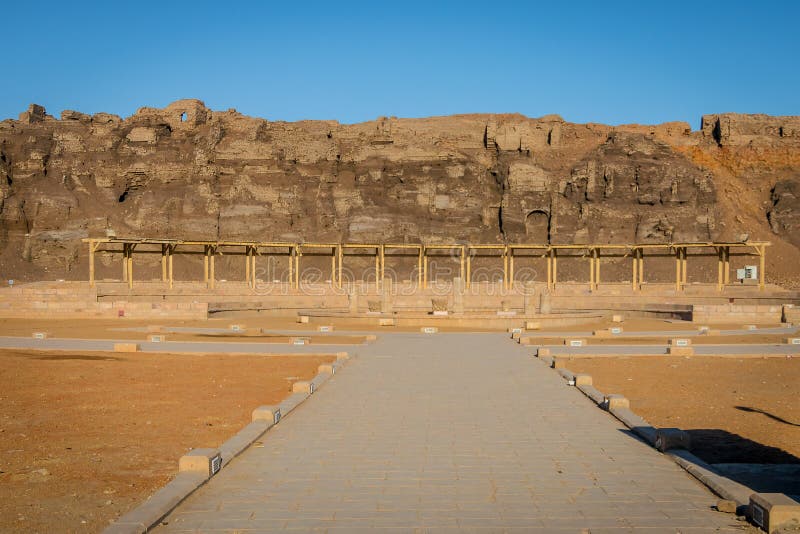Details of the Interior of the Temple of Edfu. Egypt Stock Image ...