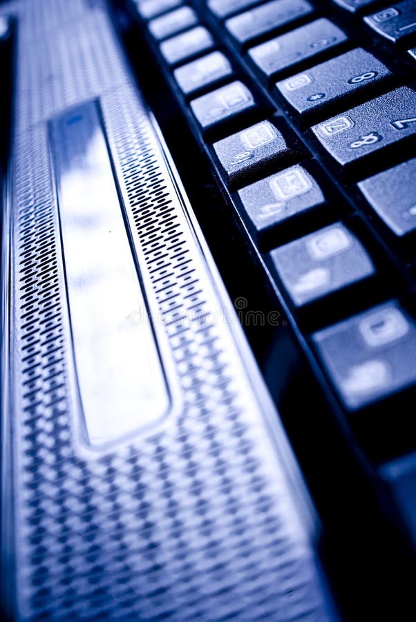 Details of laptop keyboard stock photo. Image of modern - 4225652