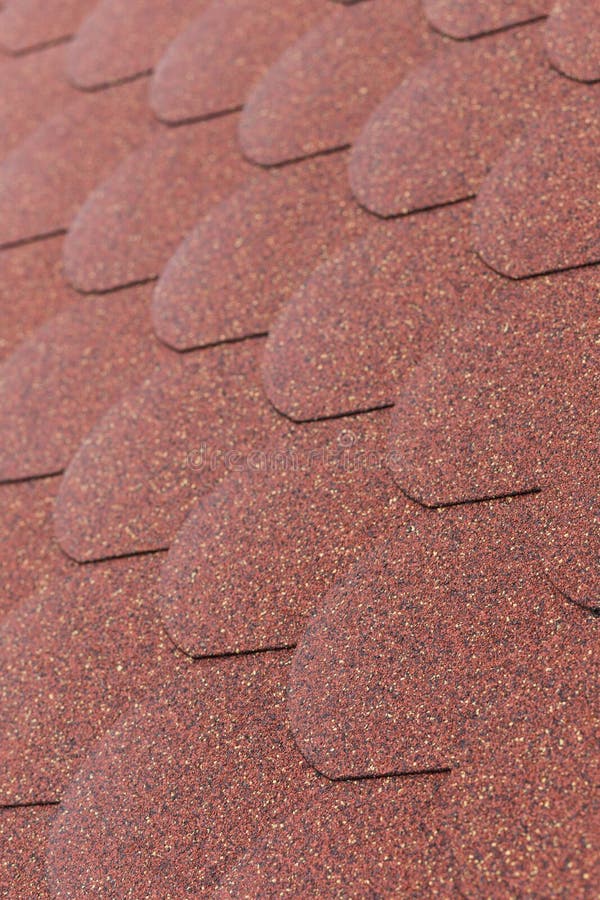 Details Od Red Asphalt Shingle Stock Photo - Image of copy, fixing ...