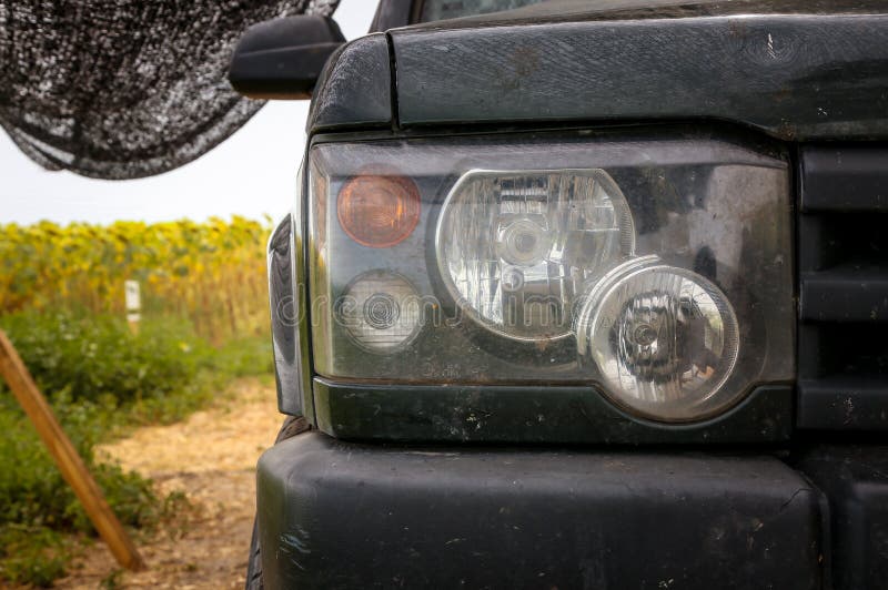 Details of an Off Road Car before Race Stock Image - Image of extreme ...