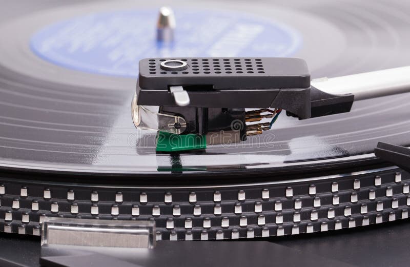Details of an Old Pick-up Player Stock Photo - Image of beats, rotating ...