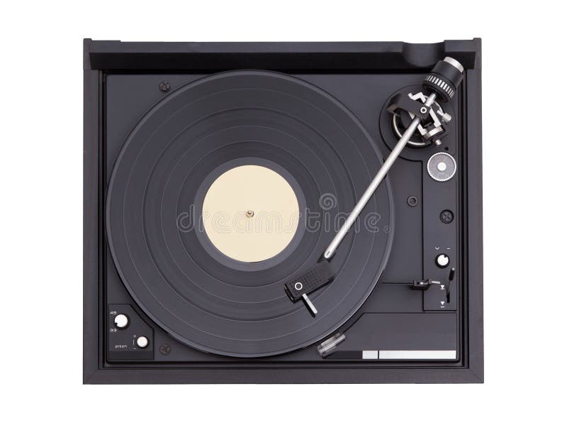 Details Of An Old Pick-up Player Stock Photo - Image of detail, rest ...